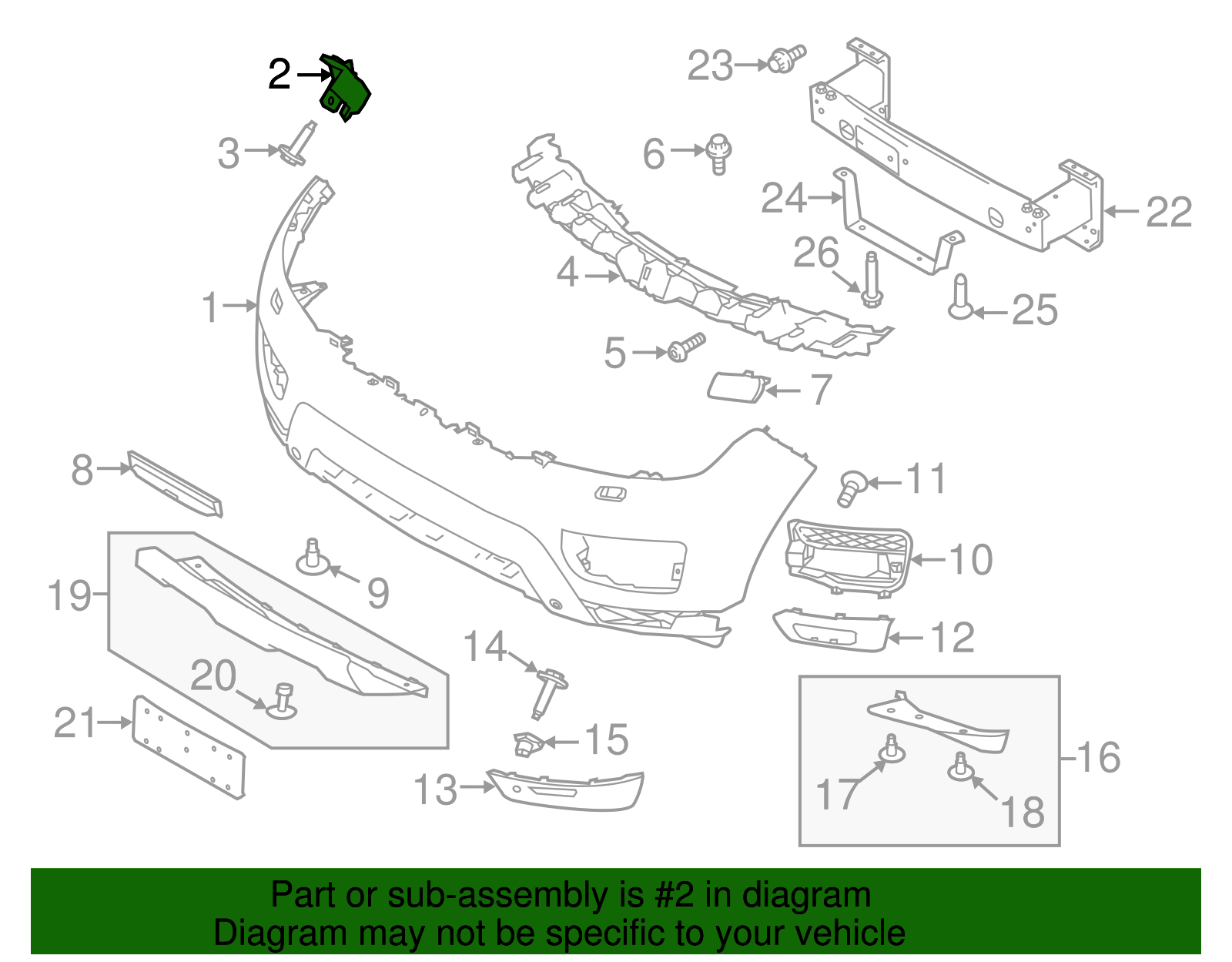 Genuine OEM Side Bracket Part# LR076776 Fits 2014-2017 Land Rover Range ...