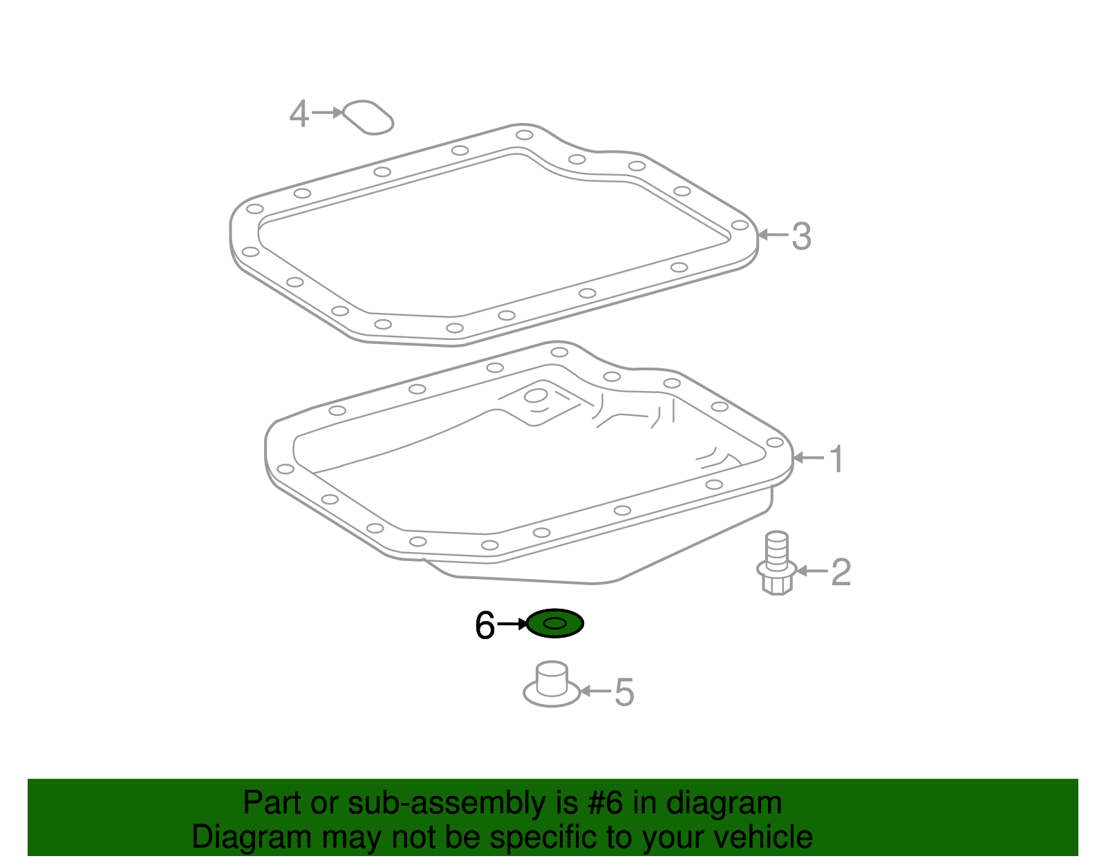 2008-2017 Toyota Drain Plug Gasket 90430-A0002 | Toyota Parts Center