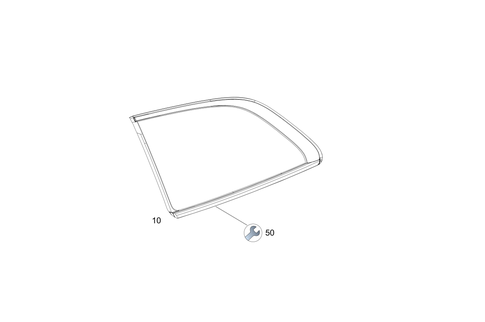 Rear-Side Window for 2021 Mercedes-Benz Maybach GLS 600 | Mercedes-Benz ...