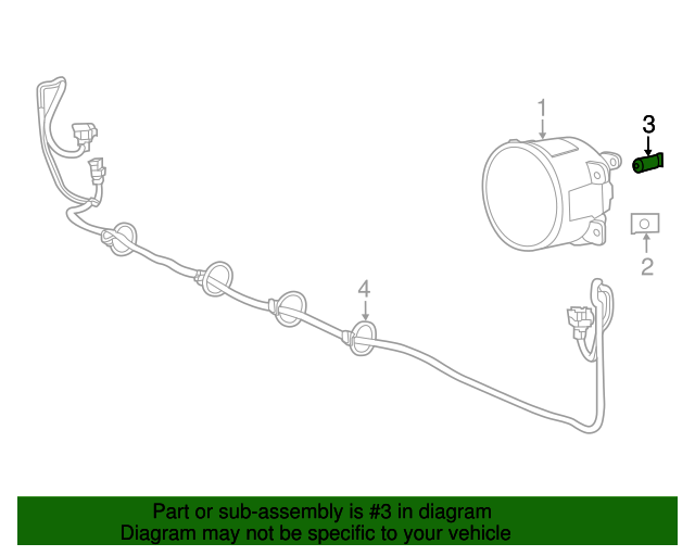 2008-2023 Fiat Low Beam Bulb L0000H11 | TascaParts.com