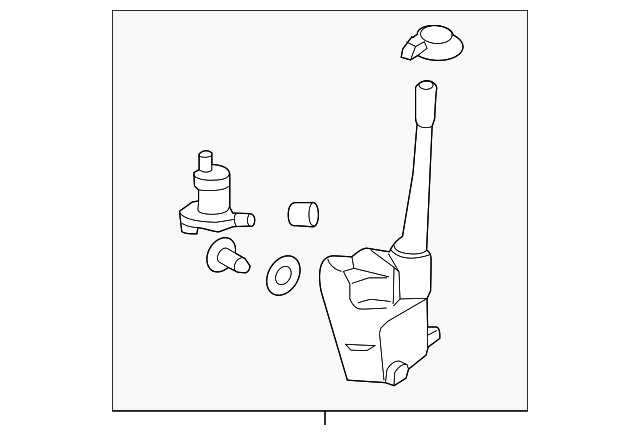 2015-2023 Ford Washer Reservoir GT4Z-17618-H | Blue Springs Ford Parts