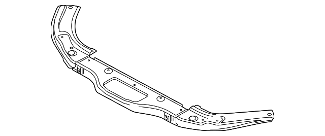 New Genuine Mazda 3 Radiator Support Upper Cross Member Shroud OE ...