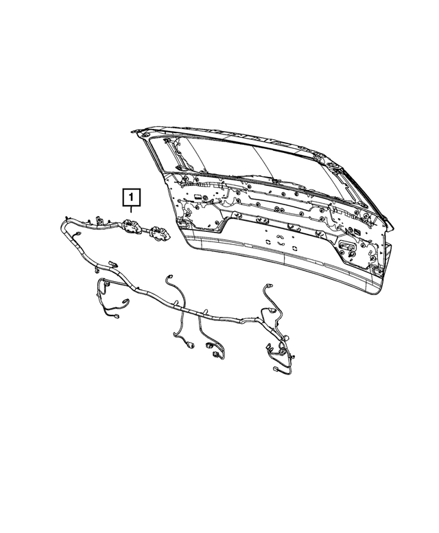 2022-2024 Jeep Lift-Gate Wiring 68447728AD | Mopar eStore