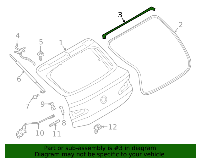 Genuine BMW 51-76-7-424-402 | Upper Seal | FREE Shipping on Most Orders ...