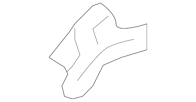 67673-06020 - Corner Cover - 2007-2015 Toyota | OEM Genuine Toyota Parts