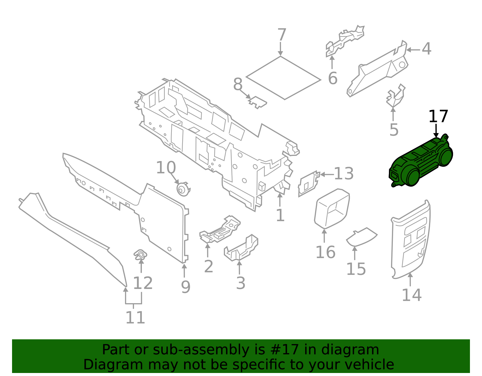 2020-2024 Ford Explorer Blower Motor Switch LB5Z-19980-H | OEM Parts Online