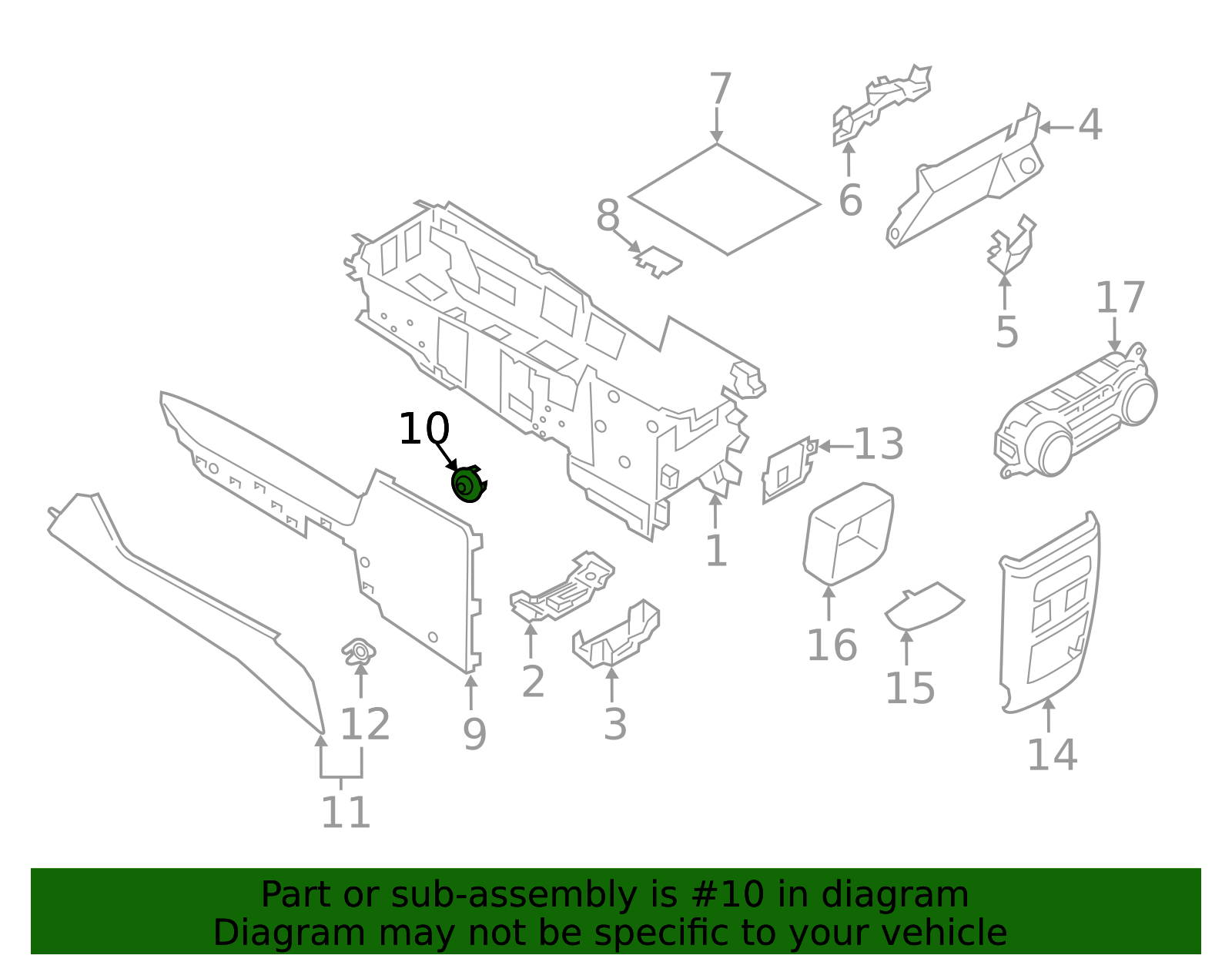2020-2025 Ford Side Panel Clip W705306-S451 | Parts for Sale Online
