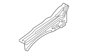 3G8-810-135-A - Upper Rail - 2019-2021 Volkswagen Arteon | VW Direct ...