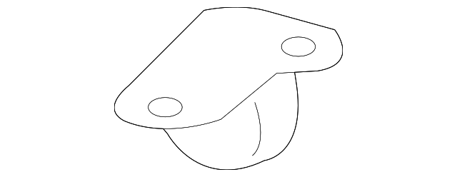 2002-2009 Nissan Front Pipe Mount 20611-8J000 | TascaParts.com