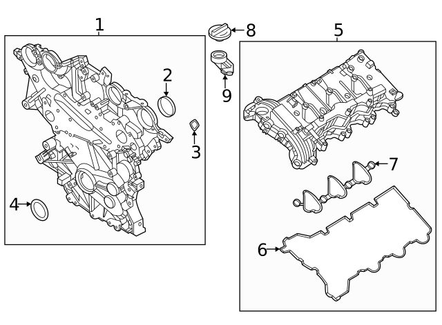 2021-2023 Genesis Engine Valve Cover Gasket 22442-3N100 | OEM Parts Online