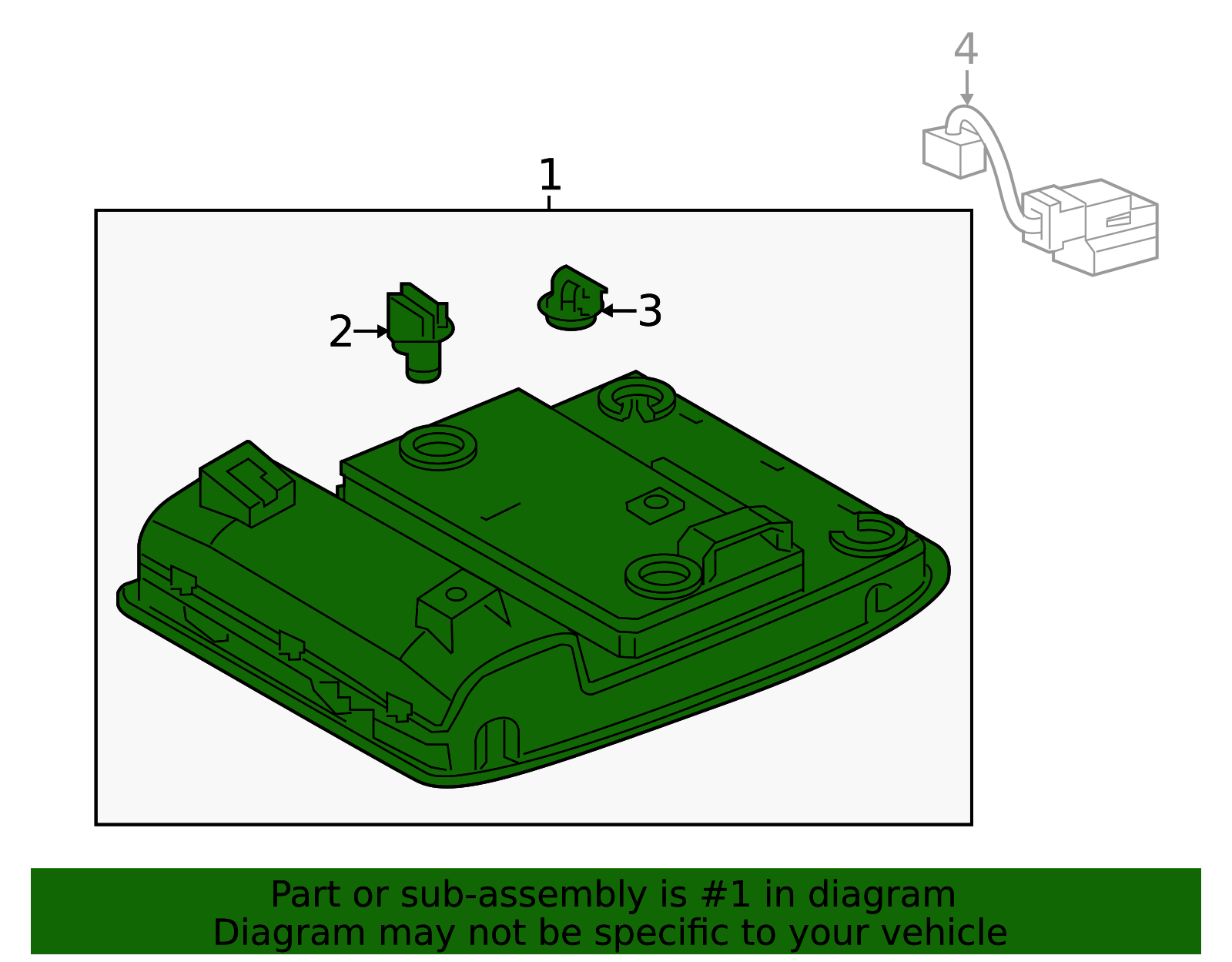2020 Toyota RAV4 2020 Toyota RAV4 - Overhead Console 81208-42751-B0 ...