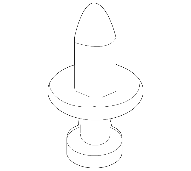 -W711035-S300 - Fender Liner Retainer Clip - 2011-2022 Ford | Eastgate ...