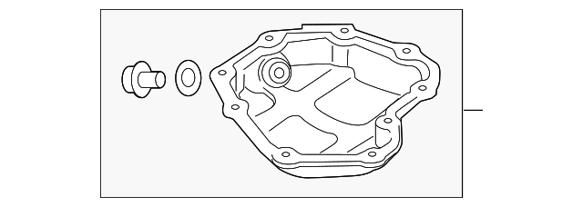 2011-2019 Nissan Oil Pan 11110-1KC0B | OEM Parts Online