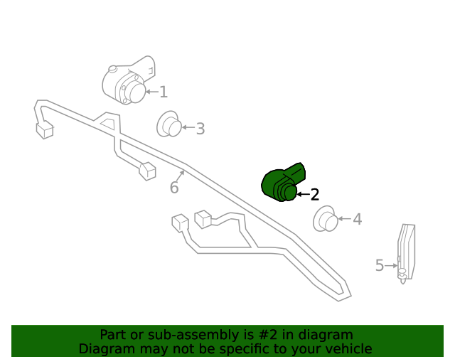 2014-2023 Land Rover Sensor LR095414 | OEM Parts Online
