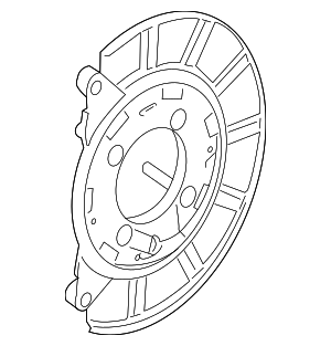 2012-2021 Nissan Backing Plate 44020-1PA1B | Nissan OEM Parts Online