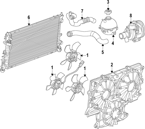 Cooling System for 2023 Chevrolet Colorado | GMPartsNow