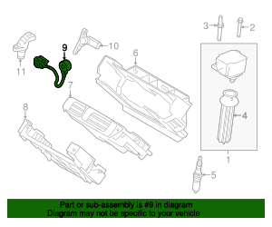 2012-2019 Land Rover Knock Sensor LR025005 | OEM Parts Online
