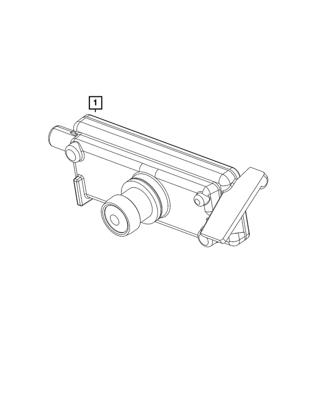 2023-2024 Jeep Forward Facing Camera 68609627AA | Mopar eStore