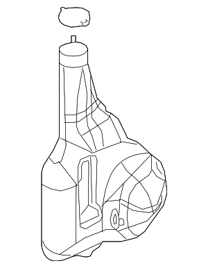 906-869-02-20 - Washer Reservoir 2010-2018 Mercedes-Benz | Mercedes ...