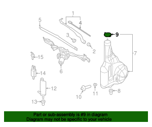 906-869-00-72 - Reservoir Cap 2010-2018 Mercedes-Benz | Mercedes-Benz ...