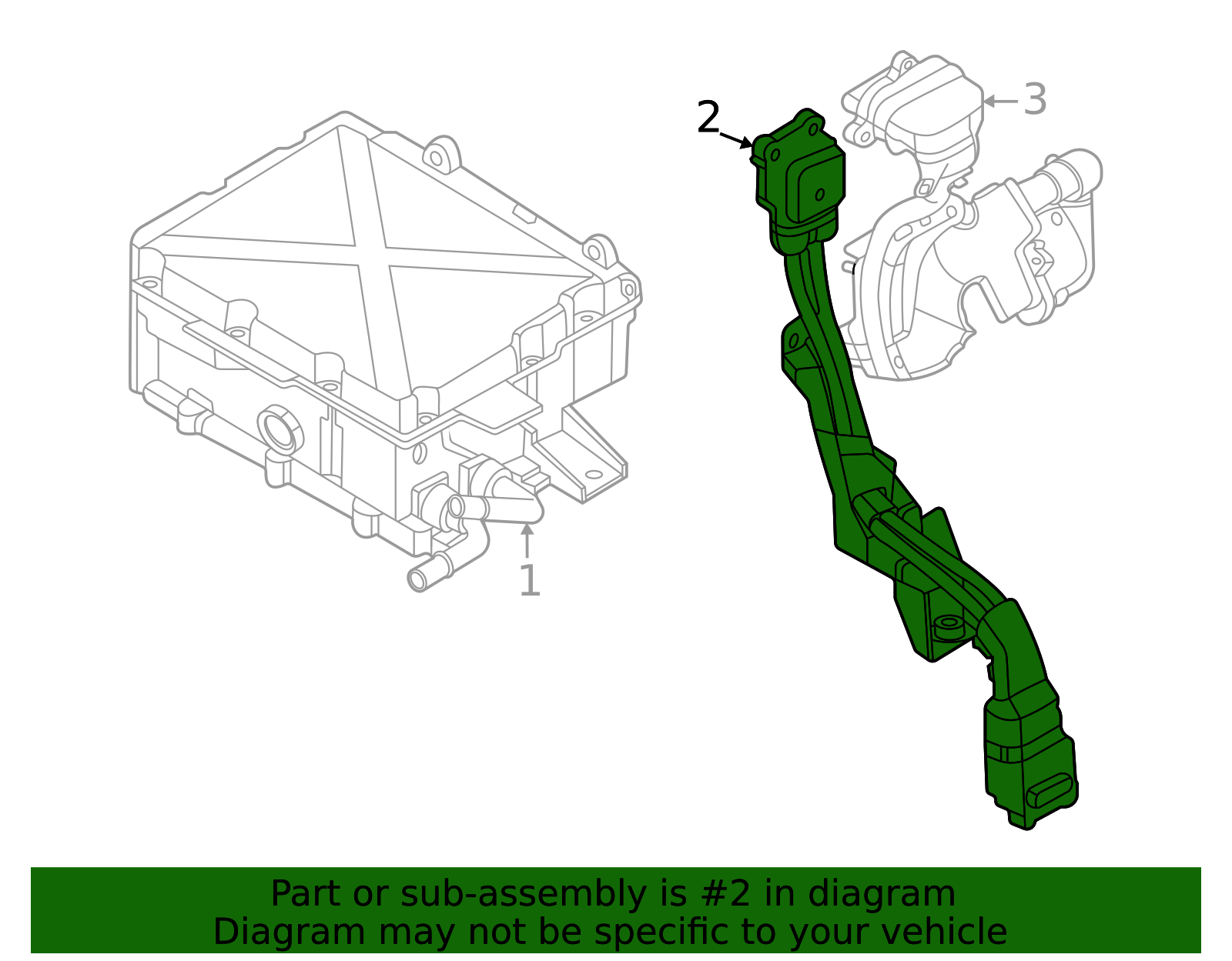 2021-2024 Ford Mustang Mach-E | Cable Assembly | LJ9Z-14290-BA | Walls ...