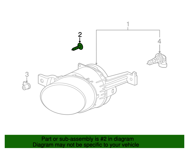 Genuine Door Trim Panel Screw for 2010-2011 Saab 9-5 | Part# 90561305 ...