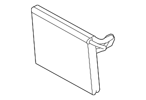 97139-A5000 - Evaporator Core - 2013-2017 Hyundai | World OEM Parts Hyundai