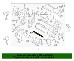 97145-3X000 - HVAC Blend Door - 2011-2016 Hyundai | World OEM Parts Hyundai