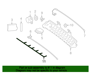 2015-2020 Mercedes-Benz Electrical Wiring Harness 213-540-60-03 ...