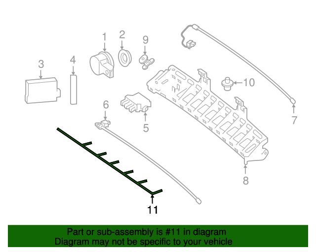 2015-2020 Mercedes-Benz Electrical Wiring Harness 213-540-60-03 ...