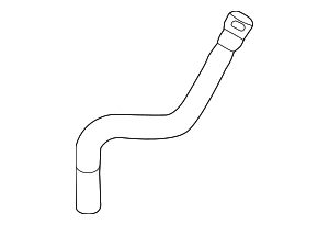LX6Z-8A577-E - Outlet Hose - 2021-2025 Lincoln Corsair | Lasco Auto Parts