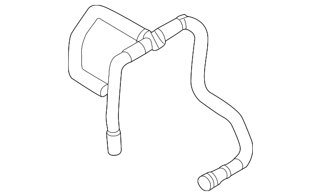 2021-2023 Ford Drive Motor Inverter Radiator Hose LX6Z-8A577-C | OEM ...