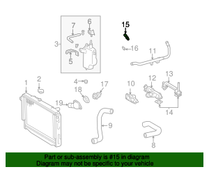2003-2011 Toyota Coolant Temp Sensor 89422-06010 | Retail Performance ...