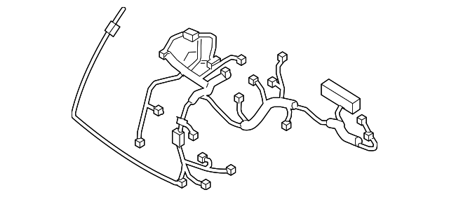2017-2018 Hyundai Elantra Engine Harness 91430-F2120 | QuirkParts