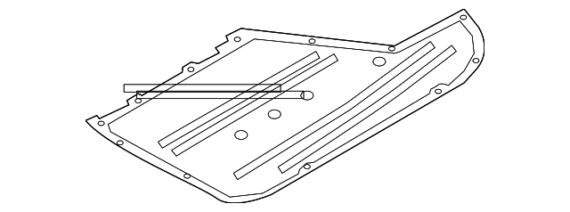 51-75-7-340-860 - 2019-2024 BMW - Center Shield | Buy BMW Parts Now