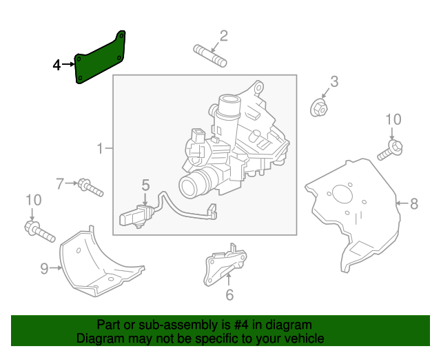 2016-2020 Infiniti Turbocharger Gasket 14415-5CA0A | INFINITI Parts ...