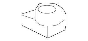 CV6Z-8125-A - Radiator Upper Insulator 2012-2019 Ford | Ford OEM Parts ...