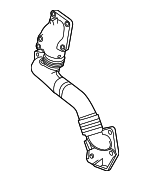 2011-2016 GM Passenger Side Exhaust Manifold Outlet Pipe 12657012 GM ...