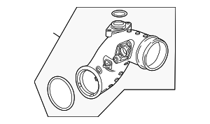 2012-2016 GM Turbocharger Air Inlet Adapter 12642296 GM | GMPartsDirect.com