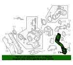 2011-2016 GM Passenger Side Exhaust Manifold Outlet Pipe 12657012 GM ...