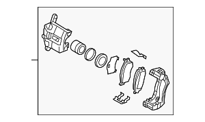 2006-2011 Kia Caliper Assembly 58110-1G000 | OEM Parts Online