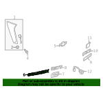 2017-2024 Chevrolet Equinox Liftgate Vehicle Name Plate 84121293 GM ...