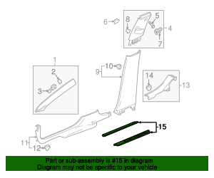2018-2021 Buick Front Door Sill Plates, Illuminated 84468639 ...