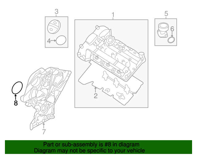 21352-3C700 - Front Crank Seal 2006-2024 Kia | Kia.Parts Store