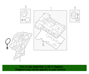 2006-2024 Kia Front Crank Seal 21352 3C700 | OEM Parts Online