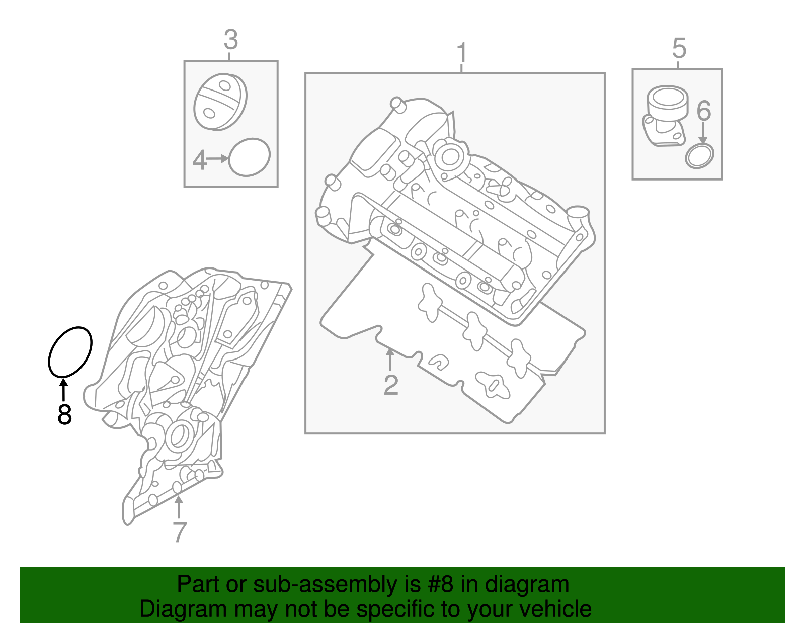 21443-3C700 - Rear Main Seal 2014-2024 Kia | Kia.Parts Store