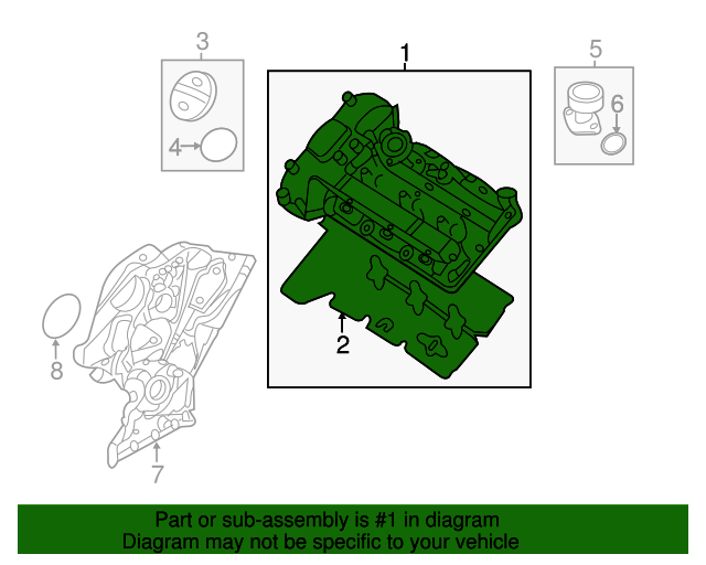 22410-3CGC3 - Valve Cover 2014-2018 Kia | Kia.Parts Store