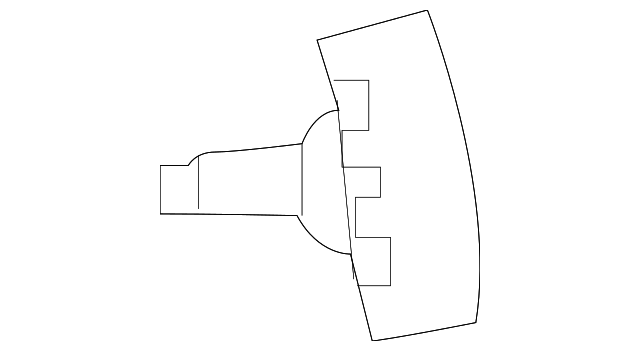 91501-THR-A01 - Side Glass Front Clip 2018-2024 Honda Odyssey | Honda ...