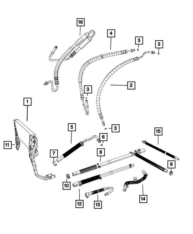 2007-2022 Mopar Hex Head Bolt And Coned Washer 6104370AA | My Mopar Parts