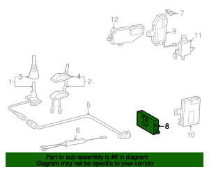210-820-27-89 - Connector 1998-2002 Mercedes-Benz | Mercedes-Benz USA Parts